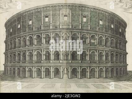 Colosseum at Rome, Speculum Romanae Magnificentiae (series title), View ...