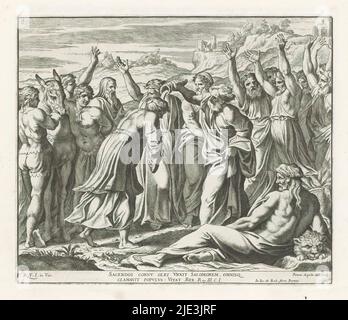 Solomon by Sadoc to King Anointed; Paintings in the Loggia of Rafael ...