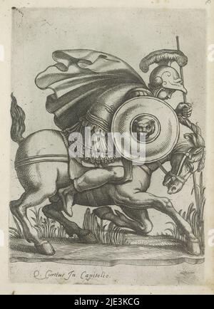 Relief with the act of Marcus Curtius; Antique sculptures in Rome ...