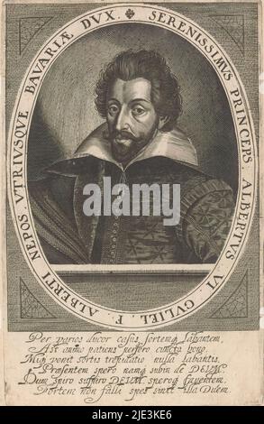 Portrait of Albrecht V, Duke of Bavaria Stock Photo - Alamy