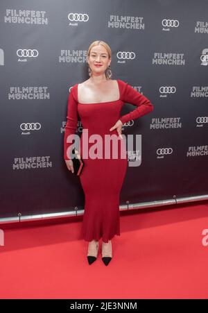 June 24, 2022, Munich, Bavaria, Germany: Paula Kroh at the premiere of ...