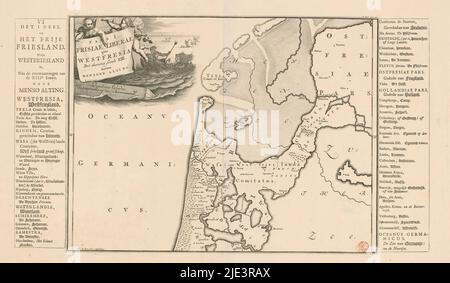 Historical map of the Netherlands with the areas of the Batavians and ...