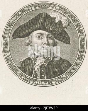 Portrait of Jan Lucas van der Tooren, Abraham Jacobsz. Hulk, 1787 print ...