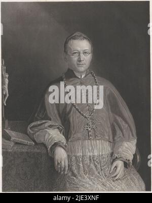 Portrait of Franciscus Jacobus van Vree, bishop of Haarlem, Dirk ...