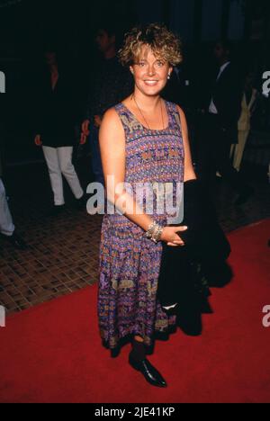Amanda Bearse at the premiere of 'Hot Shots' at the Avco Westwood ...
