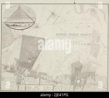 Map with the army camp at Zeist, 1805; Carte du Camp d'Utrecht ...