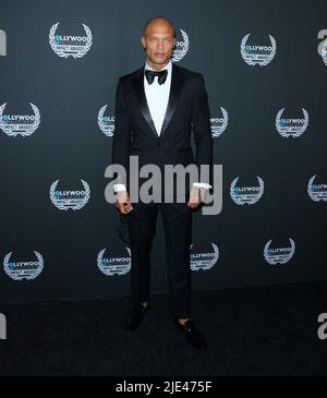 Jeremy Meeks arrives at The Second Annual Hollywood Unlocked Impact ...
