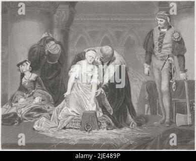 The Execution of Lady Jane Grey in the Tower of London in the year 1554 ...