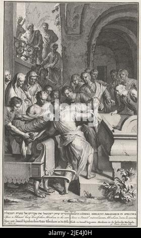 Burial of Abraham Isaac and Ishmael bury their father Abraham in the ...