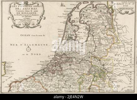 Map of the Netherlands, 1701, Harmanus van Loon, 1701 print Map of the ...