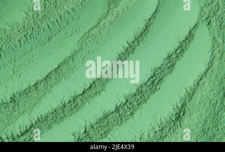 Mask clay powder spa texture for face and body. Selective focus Stock ...