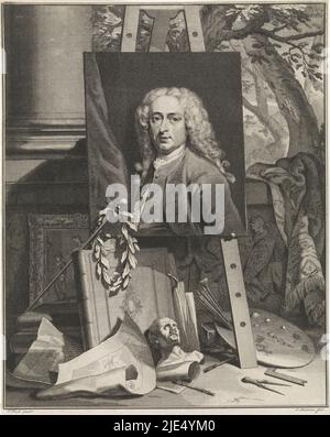 Portrait of Cornelis Troost, Jacob Houbraken, After Cornelis Troost ...