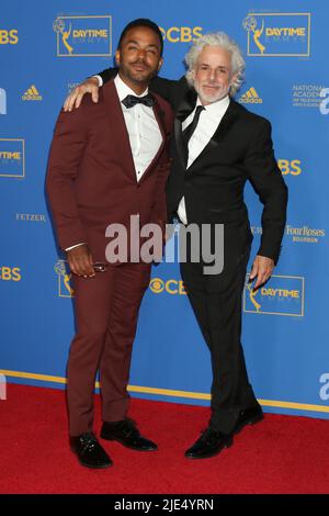 LOS ANGELES - JUN 24: Sean Dominic, Christian LeBlanc at the 49th ...