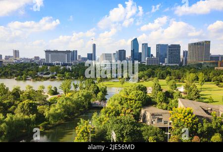 Zhejiang ningbo yinzhou yinzhou park lake Stock Photo - Alamy