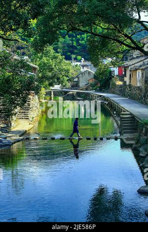Zhejiang ningbo ancient village yinzhou design town Stock Photo - Alamy