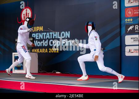 Czech Martin Vlach in action during the final of World Championships of ...
