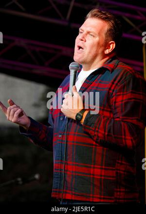 Ash Frith, Stand Up Comedian, Open Air Comedy, Leigh Folk Festival ...