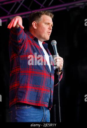 Ash Frith, Stand Up Comedian, Open Air Comedy, Leigh Folk Festival ...