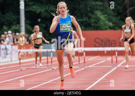 APELDOORN, NETHERLANDS - JUNE 25: Cathelijn Peeters of The Netherlands ...