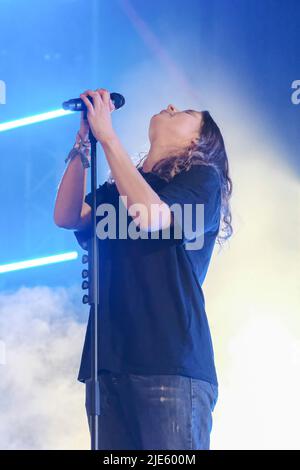 Scandipop Norwegian indie pop artist singer Marie Ulven Ringheim, known ...