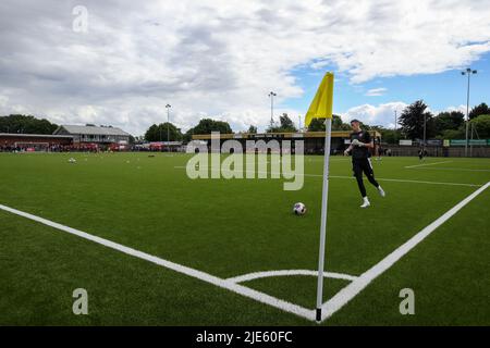 General view inside Sandy Lane Stadium ahead of today's game Stock ...