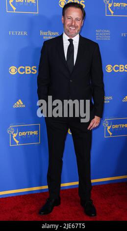Chris Harrison arrives at the 49th annual Daytime Emmy Awards on Friday ...