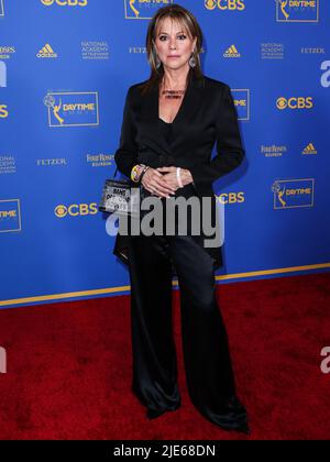 Nancy Lee Grahn at arrivals for The National Academy of Television Arts ...