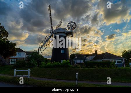 Paston Mill, Mundesley Stock Photo - Alamy