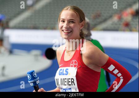 Marlene Meier (TSV Bayer Leverkusen), Monika Zapalska (TV Wattenscheid ...