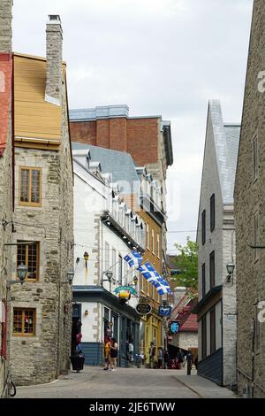 historic buildings, Lower Town, Quebec City, Ville de Québec, Quebec ...