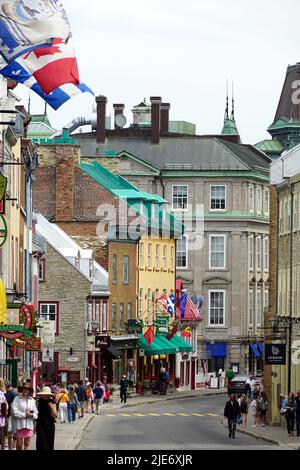 historic buildings, Upper Town, Quebec City, Ville de Québec, Quebec ...