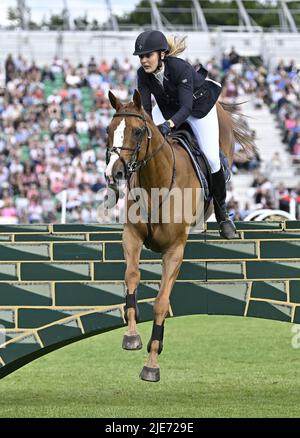 Hassocks, United Kingdom. 25th June, 2022. The Al Shira'aa Hickstead ...