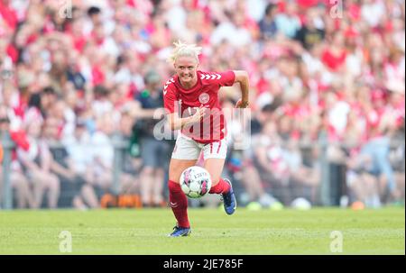 June 24, 2022: Rikke Marie Madsen of Denmark during Denmark Women v ...