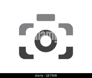 Simple Camera Viewfinder and Photography Symbolization Stock Vector ...