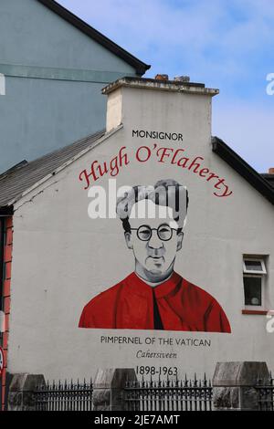 Monsignor Hugh O’Flaherty memorial monument in Killarney, County Kerry ...