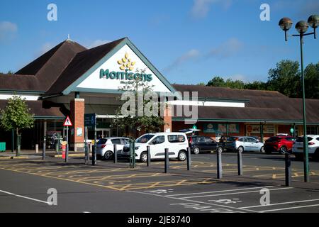 morrisons supermarket uk supermarkets car park parks parking Stock ...