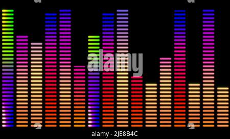 Digital equalizer bar graph, Sound Equalizer Abstract Background ...