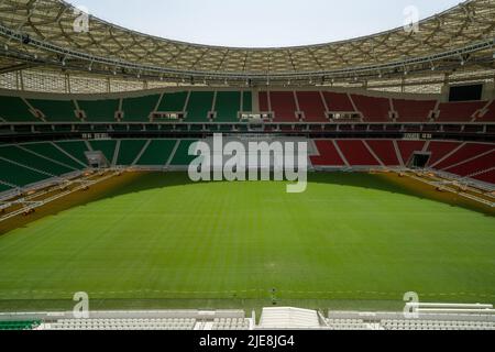 Al Thumama Stadium , a 40,000 seats arena and one of the 8 stadiums for 2022 FIFA World Cup ...