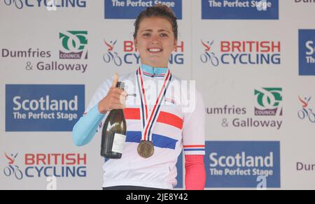 Alice Towers winner of the Women’s elite along with the under 23’s ...
