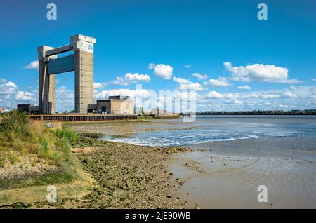 The Barking Creek Barrier, a tidal flood barrier, part of the River ...