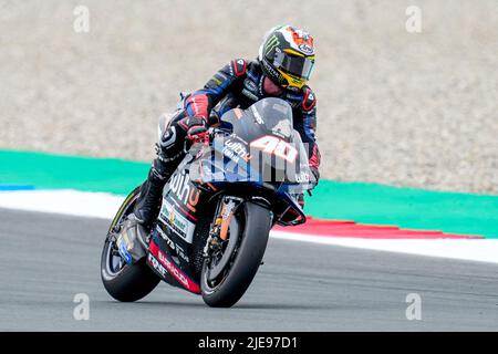 ASSEN, NETHERLANDS - JUNE 26: Darryn Binder of WithU Yamaha RNF MotoGP ...