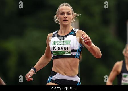 APELDOORN - Athlete Lieke Klaver becomes Dutch champion in the 200 ...