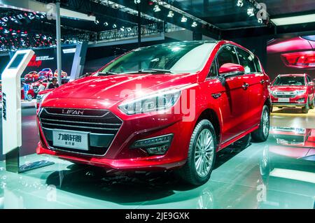 Lifan Xuanlang an MPV heavily inspired by the Ford S-Max on display at ...
