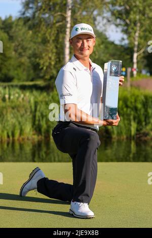 Golf, BMW International Open, Eichenried, 03.07.2025, Tag 1 Bild: Jordan, Smith (ENG Stock Photo ...