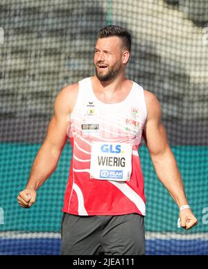 Berlin, Germany. 26th June, 2022. Athletics: German Championships ...