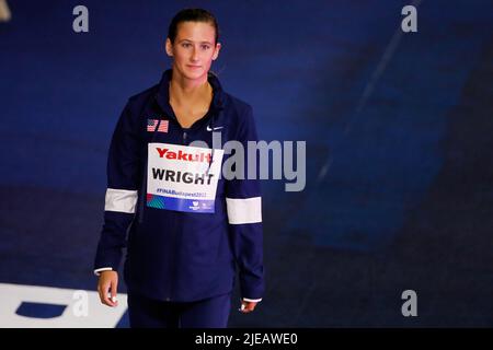 BUDAPEST, HUNGARY - JUNE 26: Daryn Wright of United States of America ...