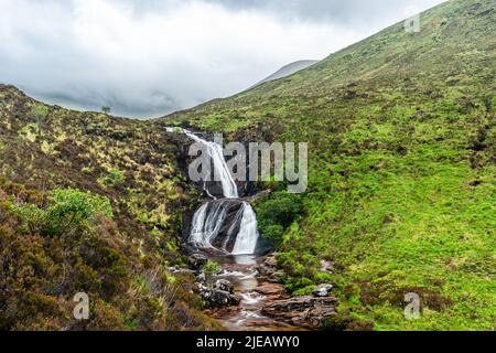 Eas a ‘Bhradain Waterfall or Blackhills Waterfall, Isle of Skye ...