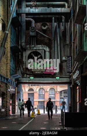 the printworks interior Stock Photo - Alamy