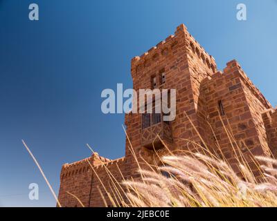 Duwisib castle. Pseudo-medieval fortress in southern Namibia, Africa ...