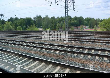 Railway electric wires of the Finnish National Railways, Valtion ...